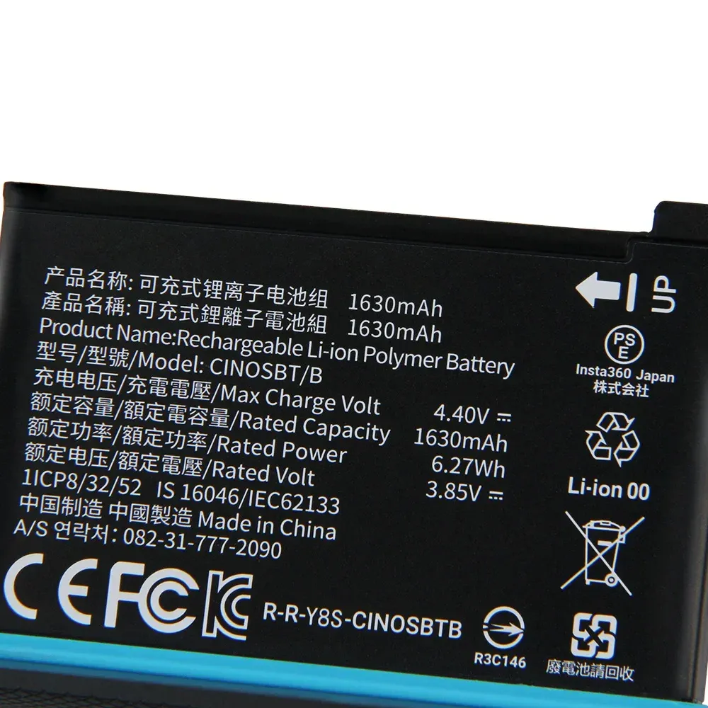 Premium 1630mAh Rechargeable Camera Battery - Extended Power, Best ...