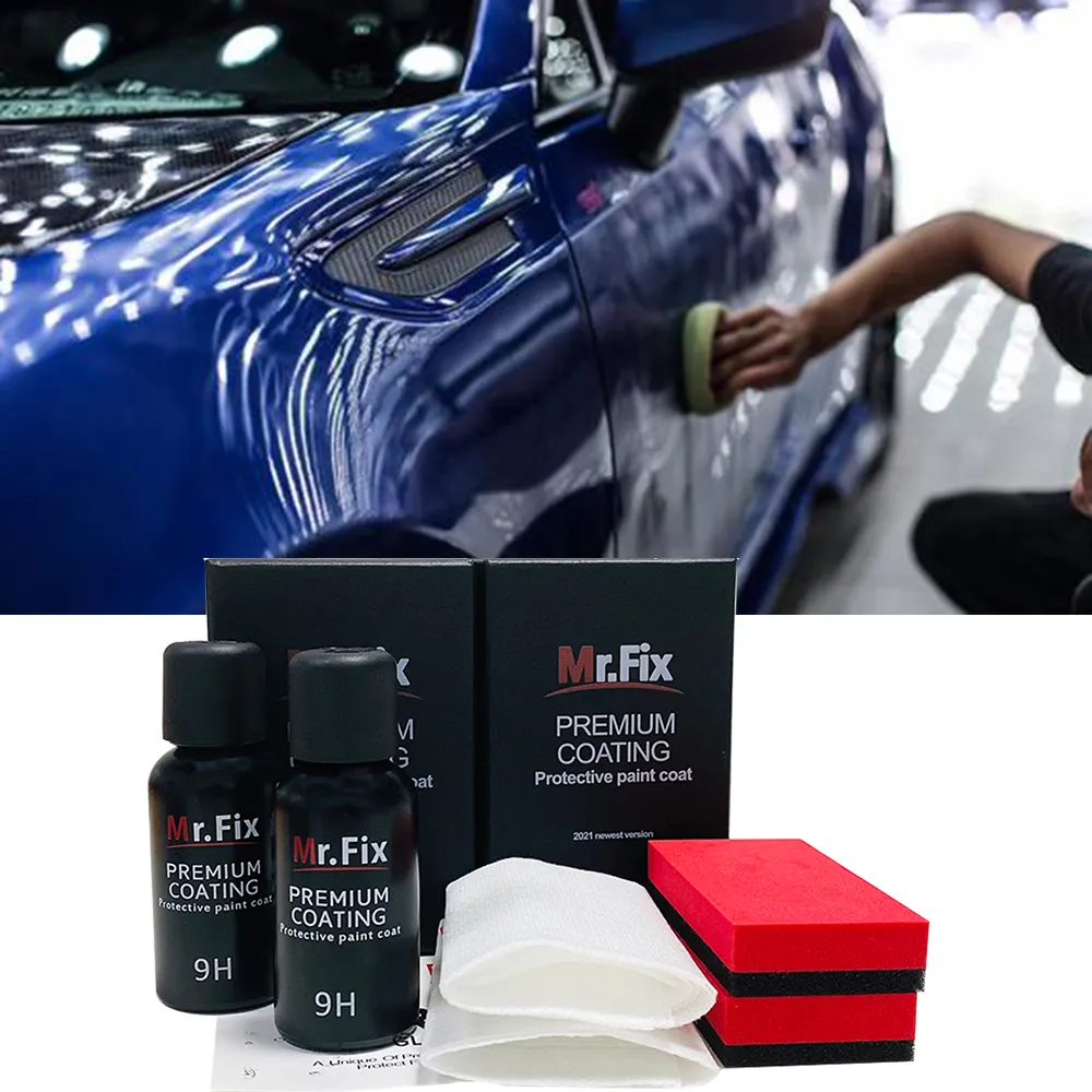 30ml H9 Anti-Scratch Auto Ceramic Glass Coat Liquid Hydrophobic Paint ...