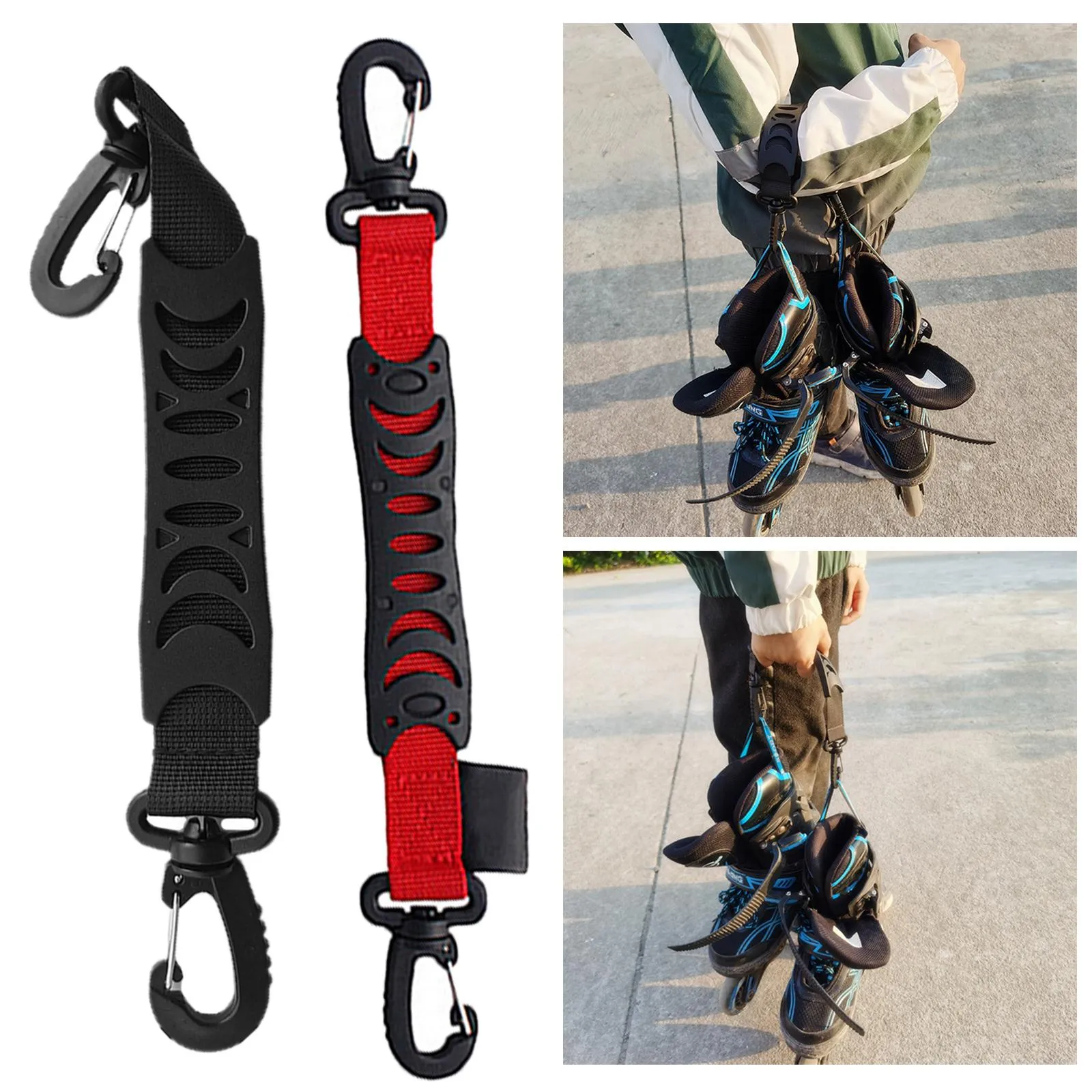 2024Roller Skate Shoe Lifter, Hanging Hand Buckle Skate Shoe Carrier ...