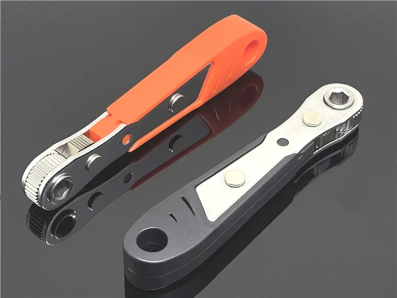 2025 Hand Ratchet Right Angle Ratchet Screwdriver With Easy Mini Wrench ...