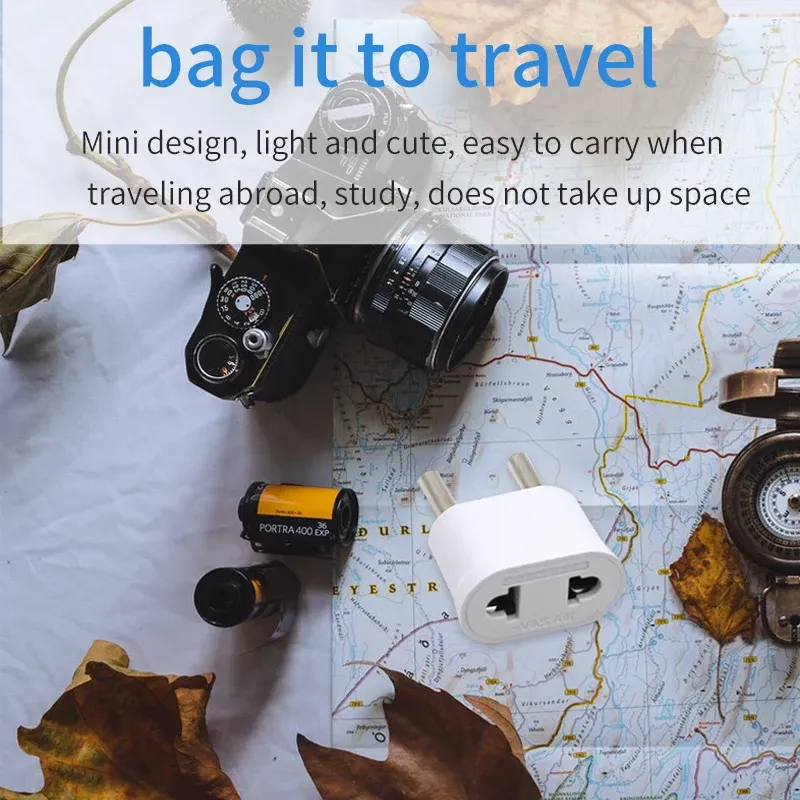 10A Copper Foot power plug types - Lightweight Mini Travel Carry Plug ...