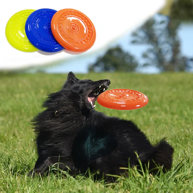 Durable Dog Frisbee - Bite Resistant Pet Toy for Training & Play, UFO ...