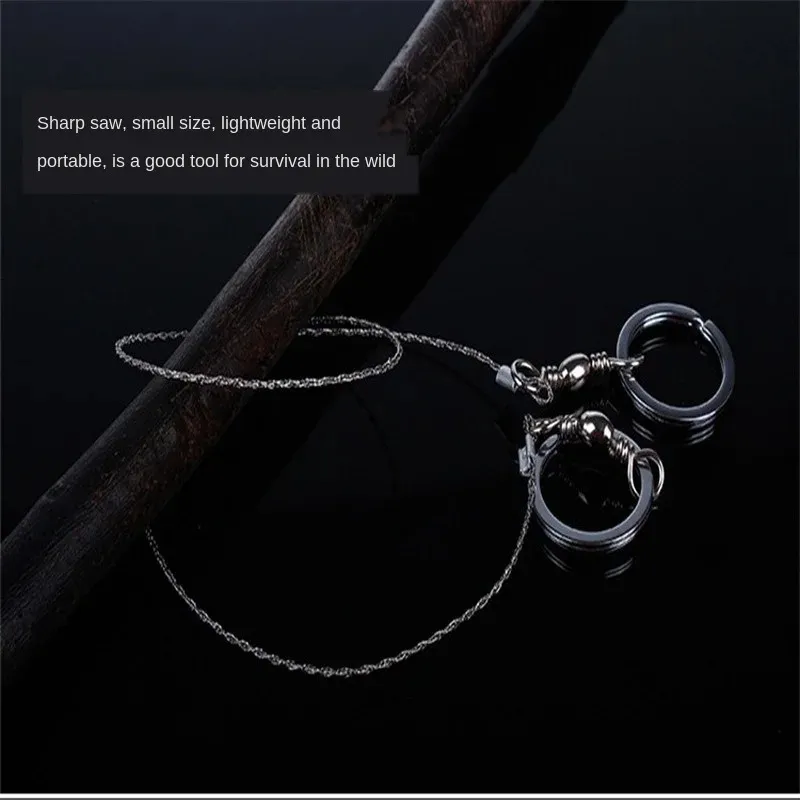 2024 Outdoor Portable Survival Saw 360 Degree Universal Stainless Steel ...