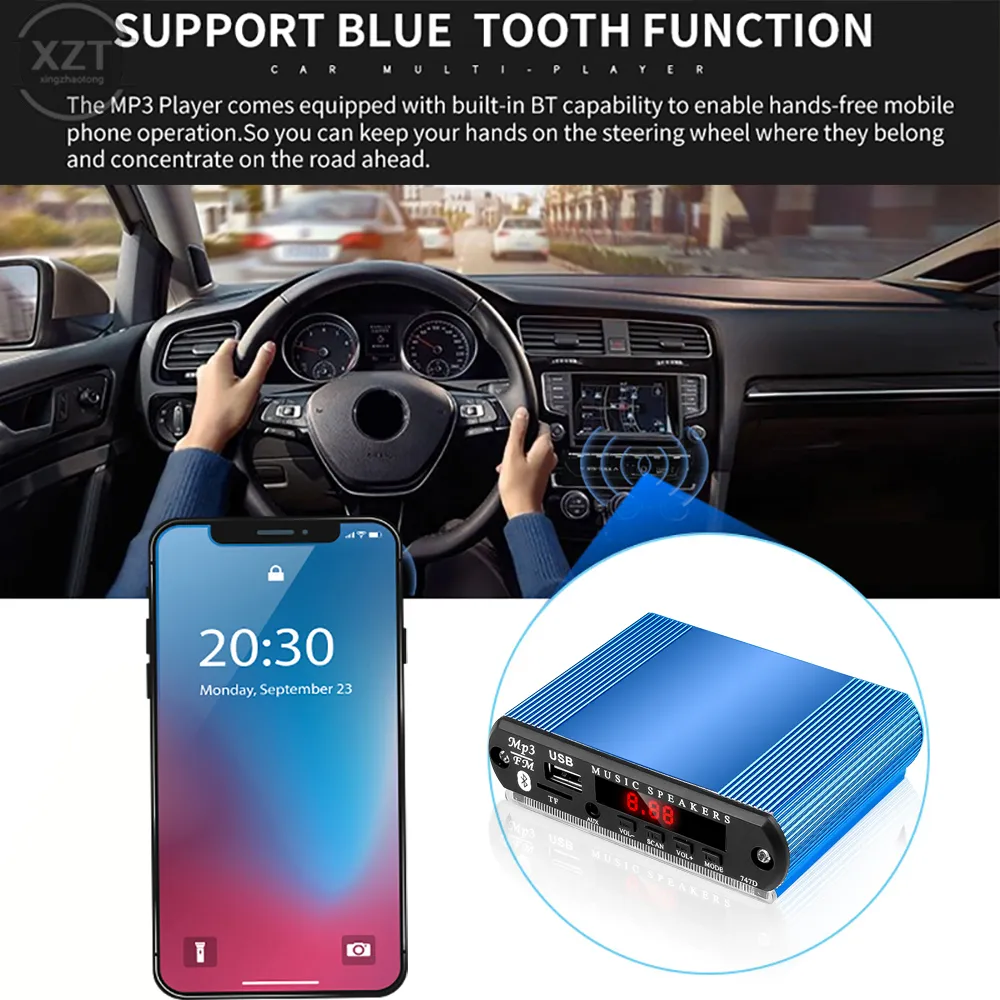 12V Bluetooth-Compatible Aluminum skinny dip phone...