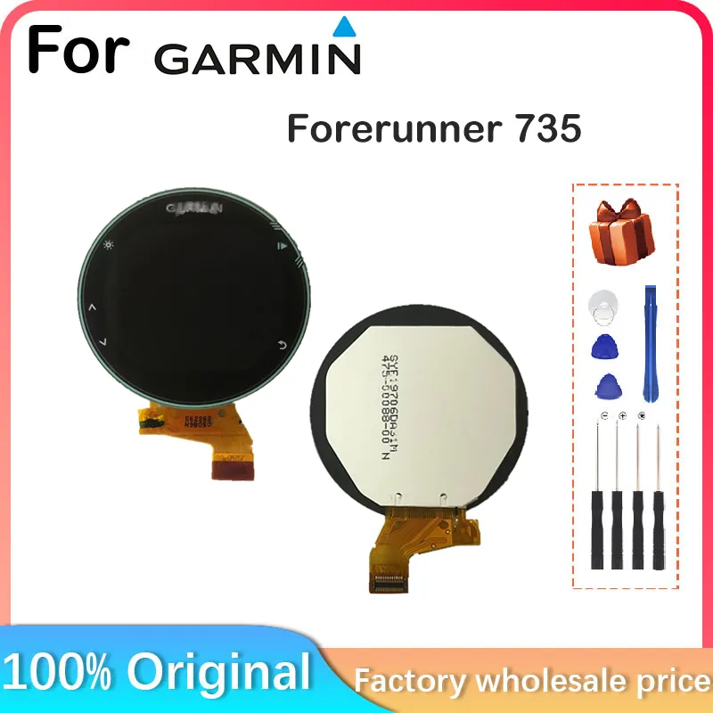 Forerunner 735xt GPS Watch LCD Display Housing Front Cover Repair Replacement Parts Compatible ...