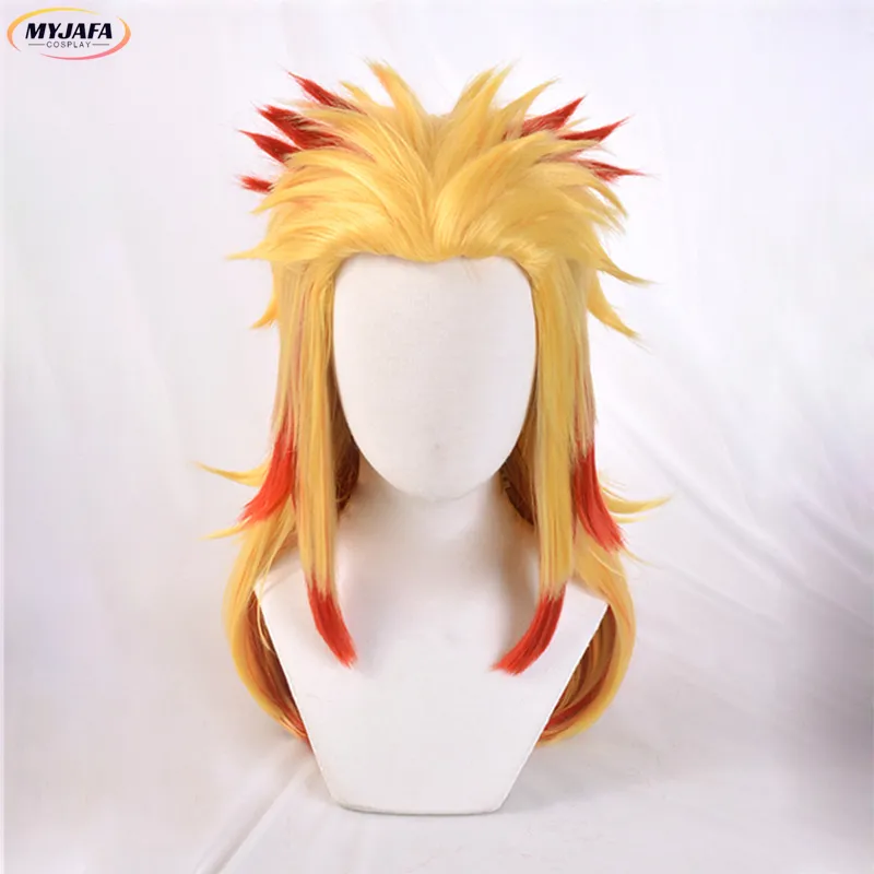 Rengoku Kyoujurou Marianne Fire Emblem Wig High Quality Blonde And Red ...