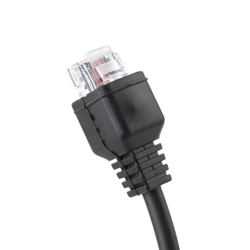 8 Pin Replacement Microphone Cable for Kenwood TK-863 TK-863G TK-868 TK ...