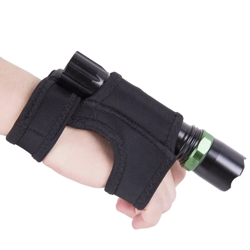 Scuba Diving LED Torch Mount: Neoprene Hand/Arm Strap, Adjustable ...