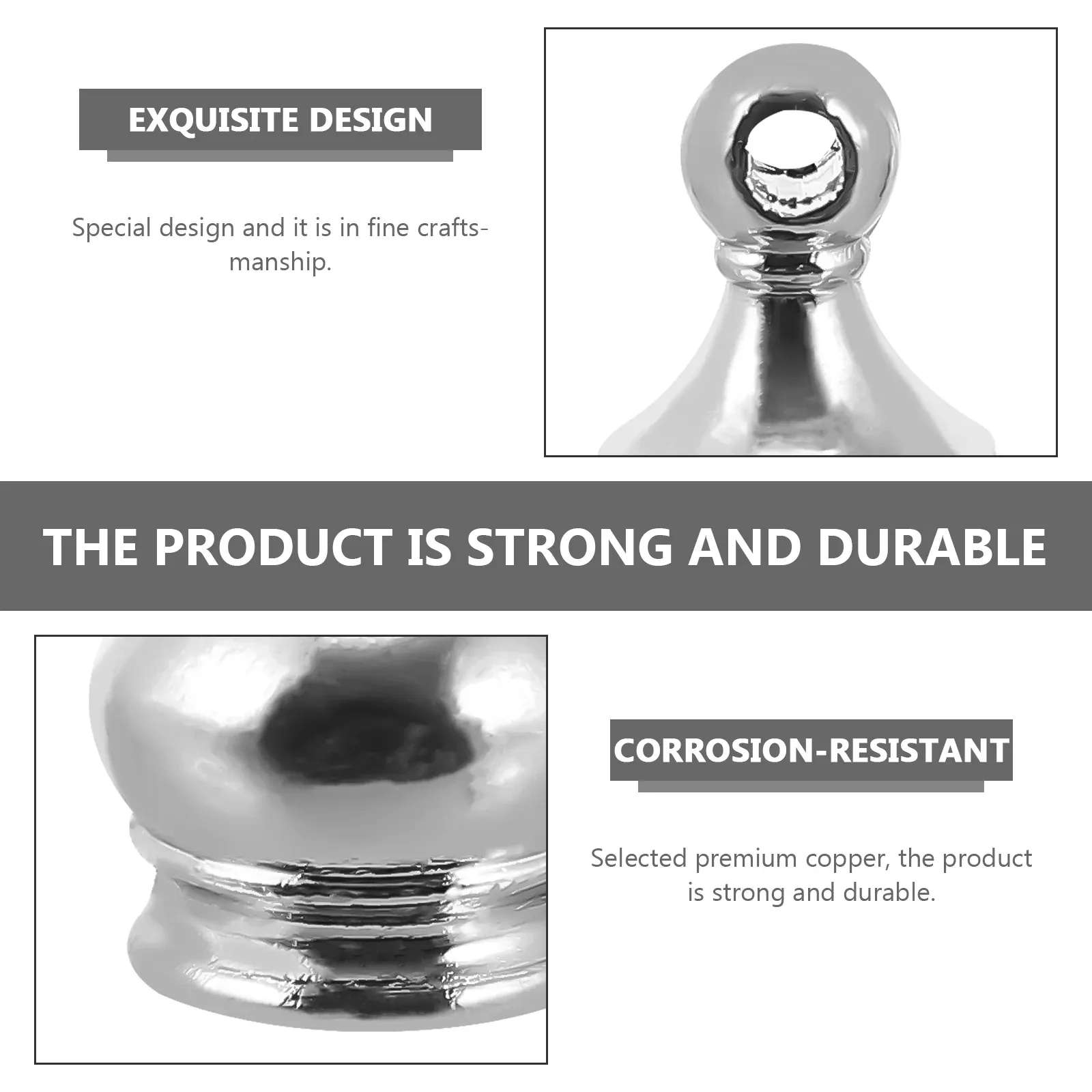 Lamp Knob Replacement 10-Piece Lamp Finial Set (5 Colors) - Screw-On ...