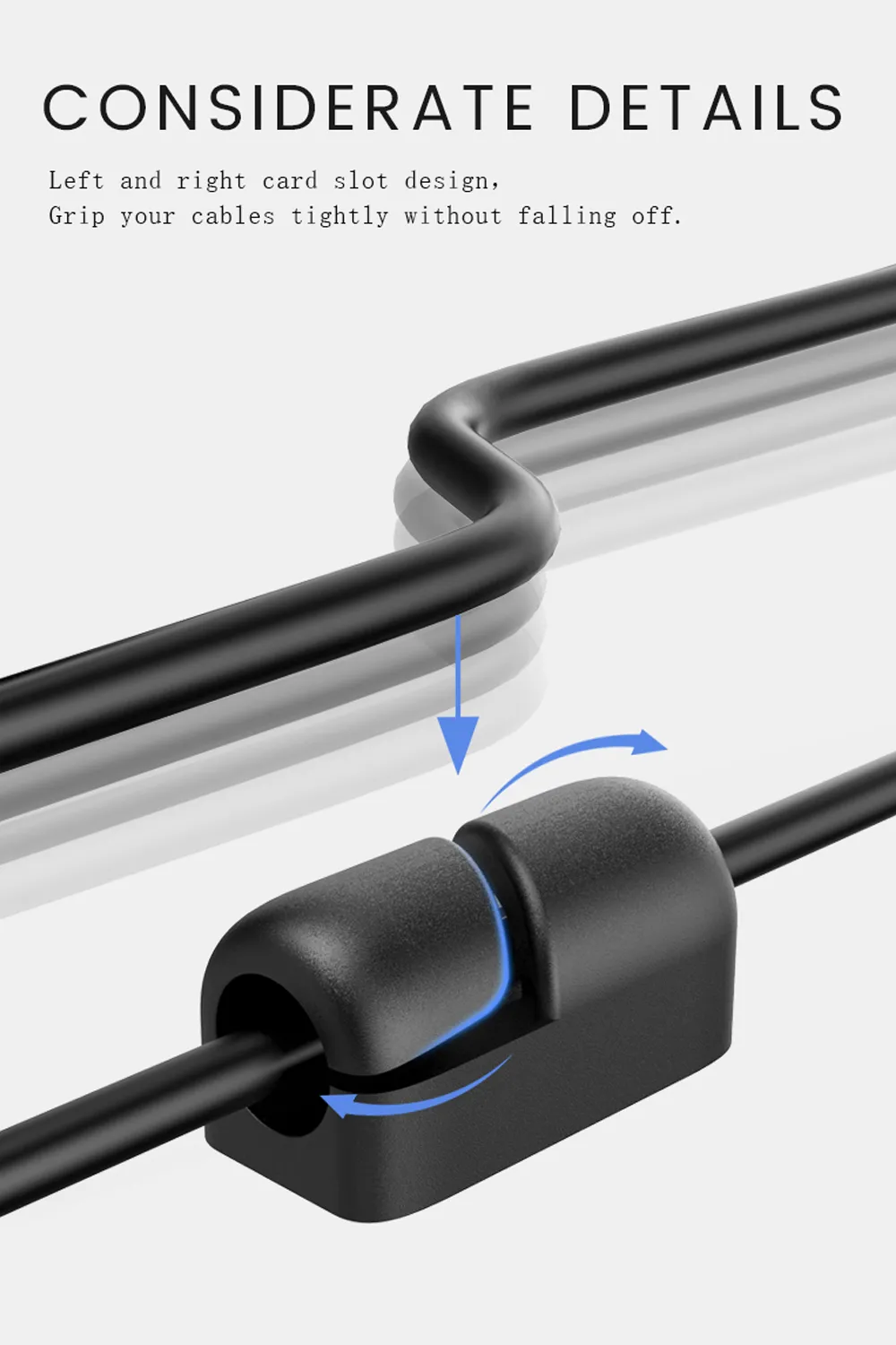 KCNKON Cable Clips Cord Organizer for Managing Cable Wires in Home, Office, and Car from Dhgate ...