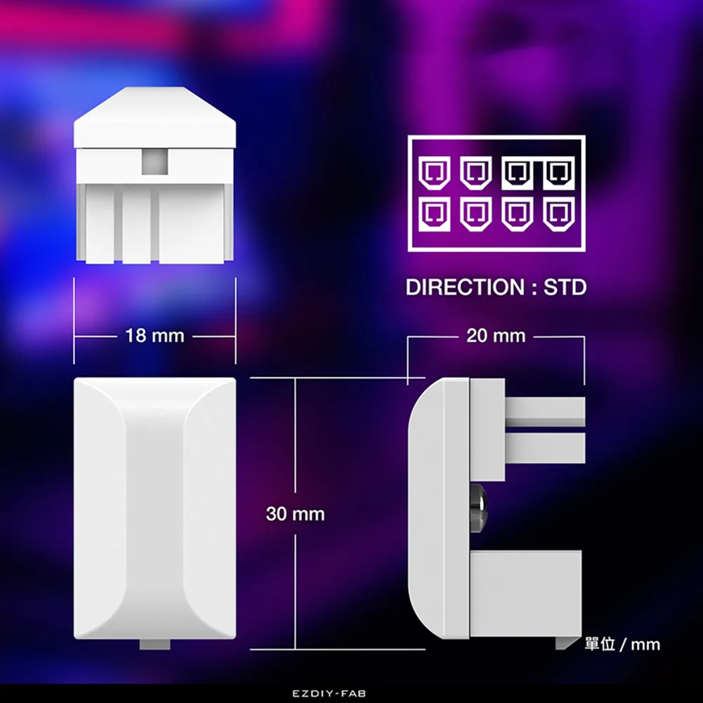 8 Pin Graphics Card Power Cable ATX Female To 8 Pin Male Adapter For ...