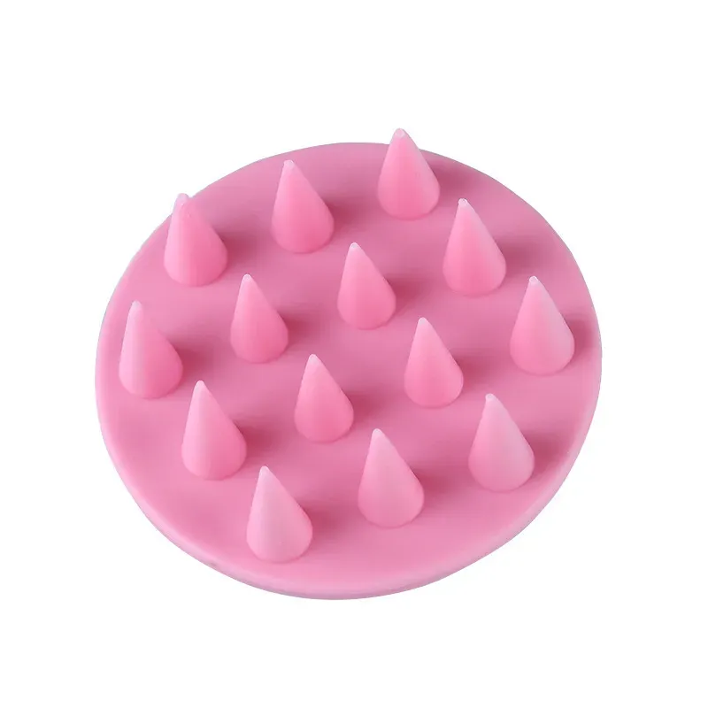 Handheld Silicone Scalp Massager: Shower Hair Washing Brush, Shampoo ...