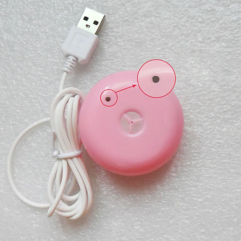 Mini USB Humidifier Aroma Diffuser - Donut Design, Portable ...