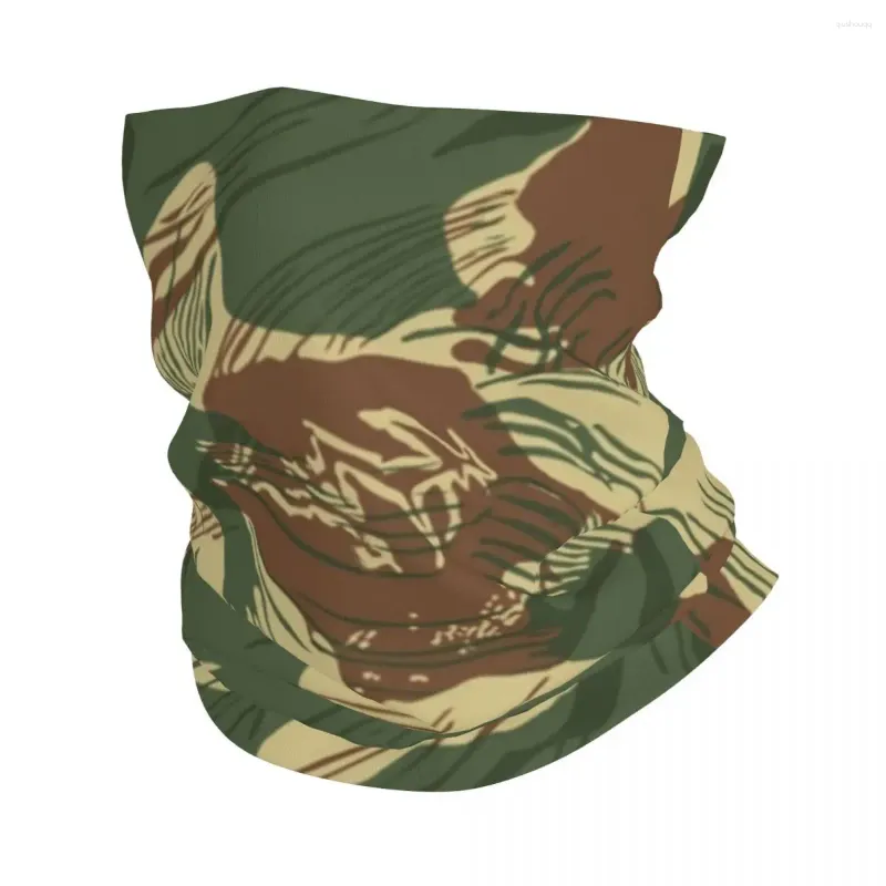 Rhodesian Camouflage Brush Stroke Male Head Scarf Breathable Neck Cover ...
