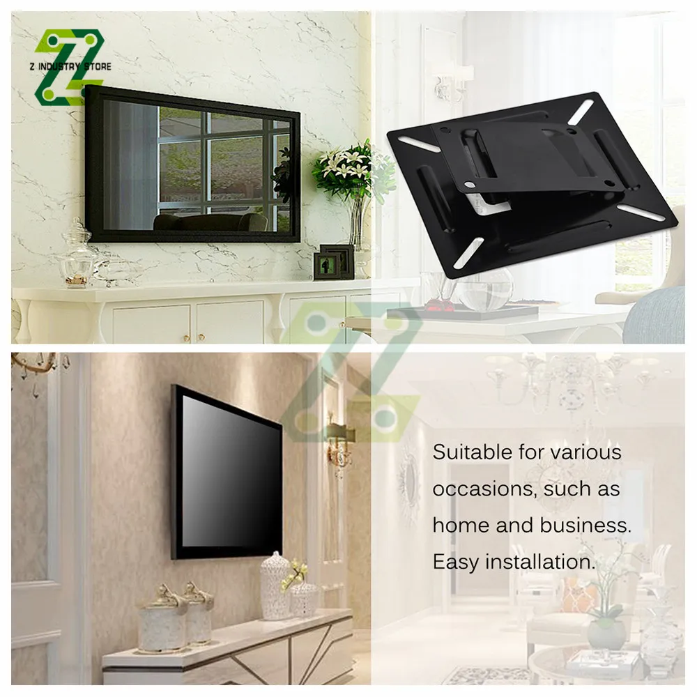 Wall Mount racks tv for 12-24 inch LCD LED Monitors - Flat Panel ...