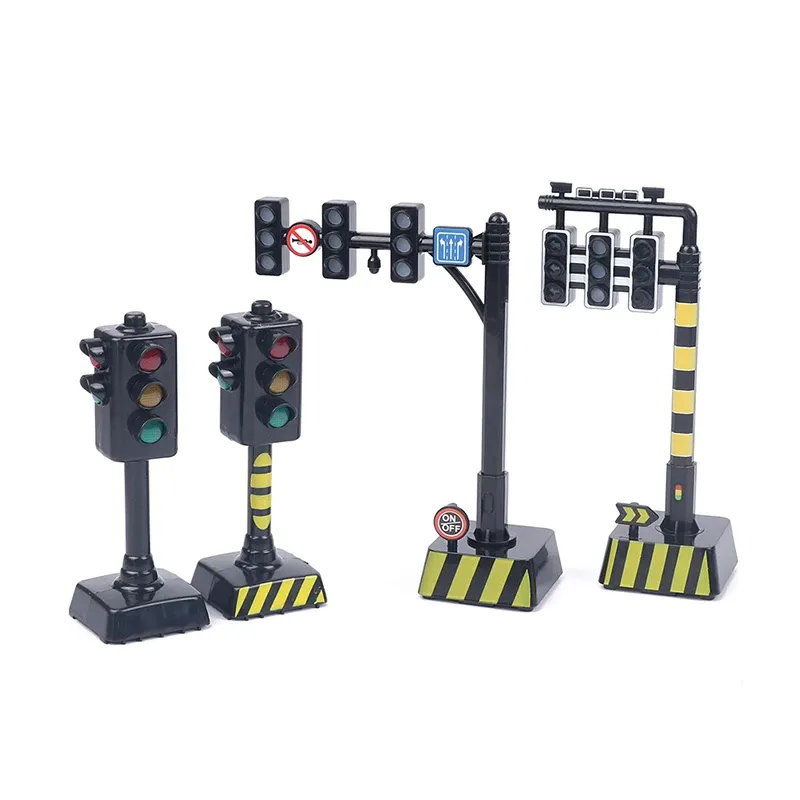 Traffic Sign Light Blocks Bricks Street View Accessories, Building ...