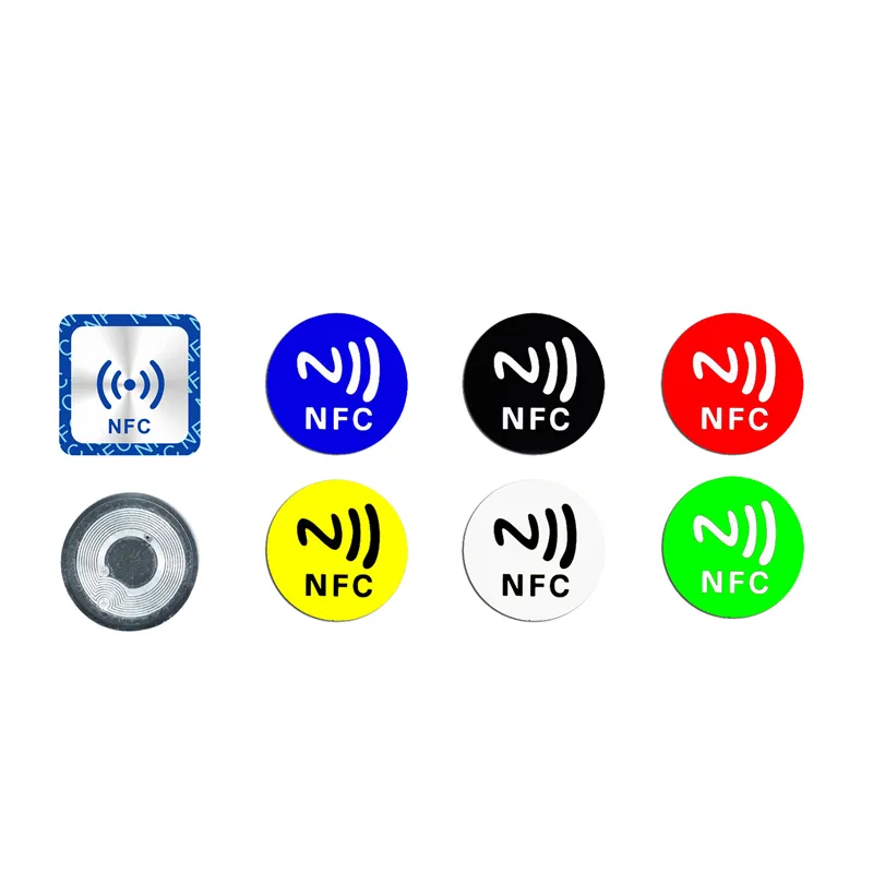 DHgate.com:6-Pack NFC Ntag213/215/216 Sticker Tags, 13.56MHz Universal ...