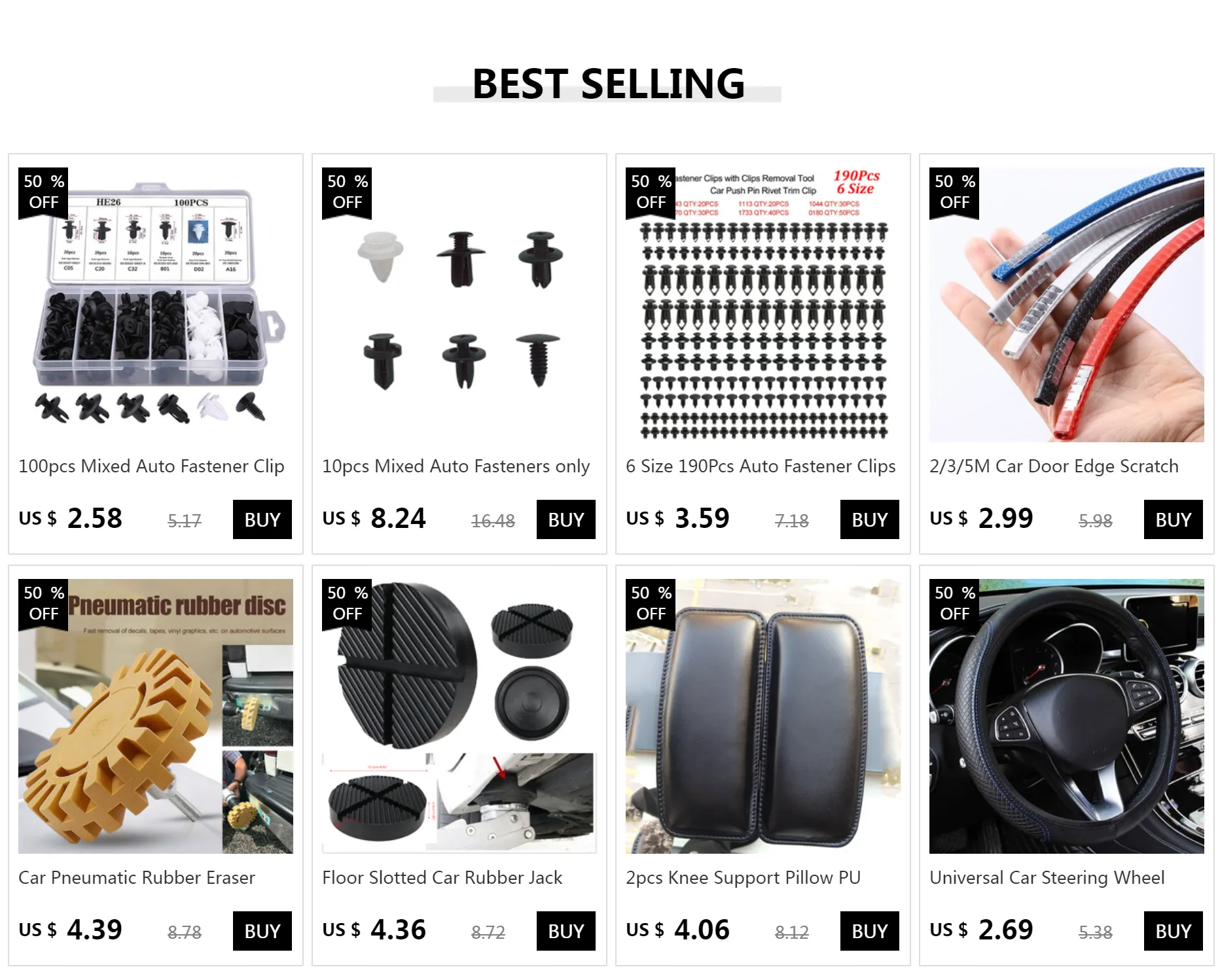 Auto Interior Door Card Trim Panel Clips Fastener Clips for Volkswagen ...