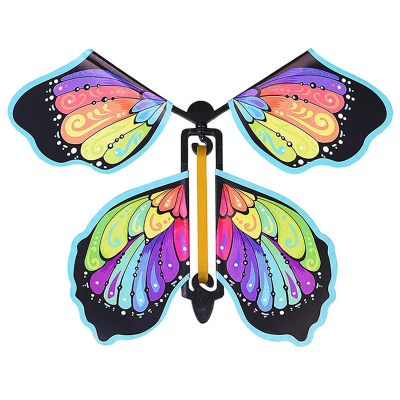 Flying Fairy Doll Toy Magic Wind Up Butterfly: Surprise Butterfly Box ...