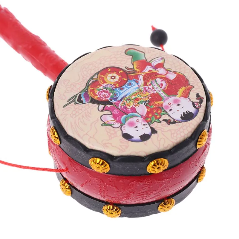 DHgate.com:Spin Drum Rattle Toy - Musical Early Development Monkey Drum ...