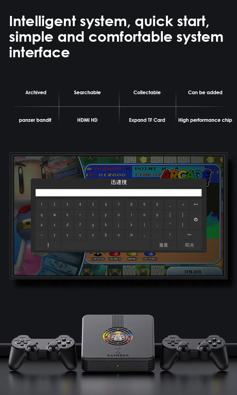 2024 X9 Retro Mini Handheld Game Console with 70000+ Built-in Games and ...
