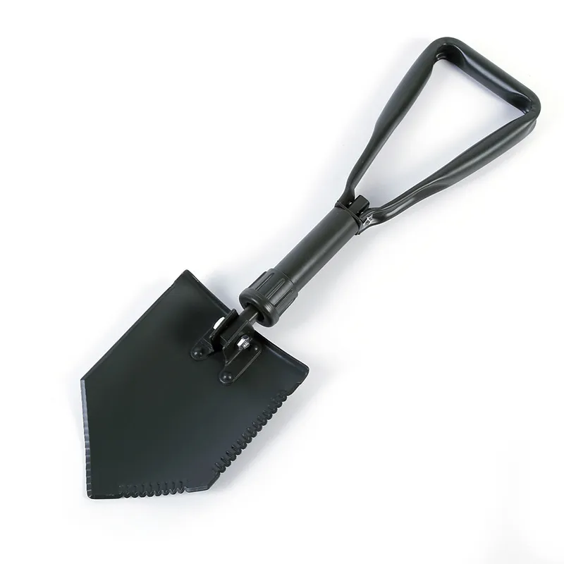 Heavy-Duty Folding Shovel - Engineer Shovel, Portable Garden Tool ...