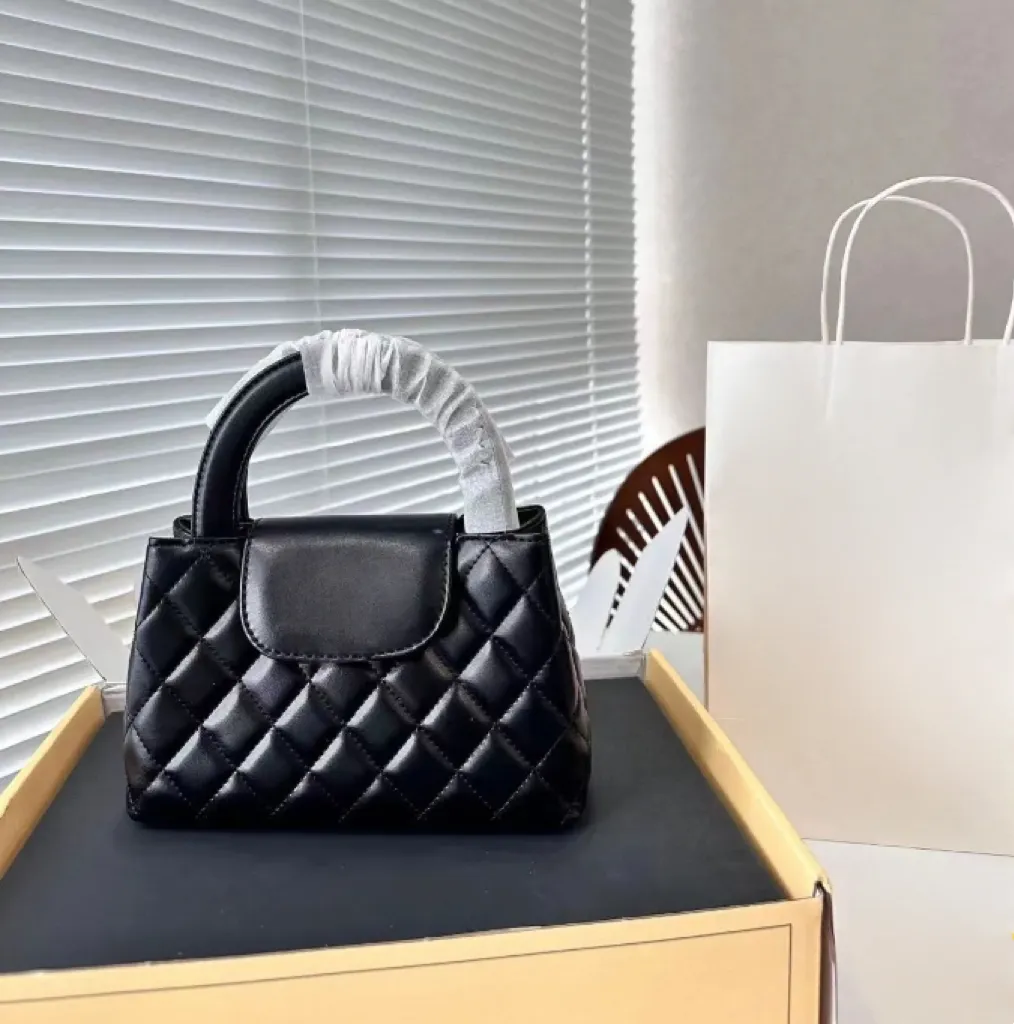 Woman's Mini Designer Bag: Leather Goat Hide Classic Crossbody Shoulder ...