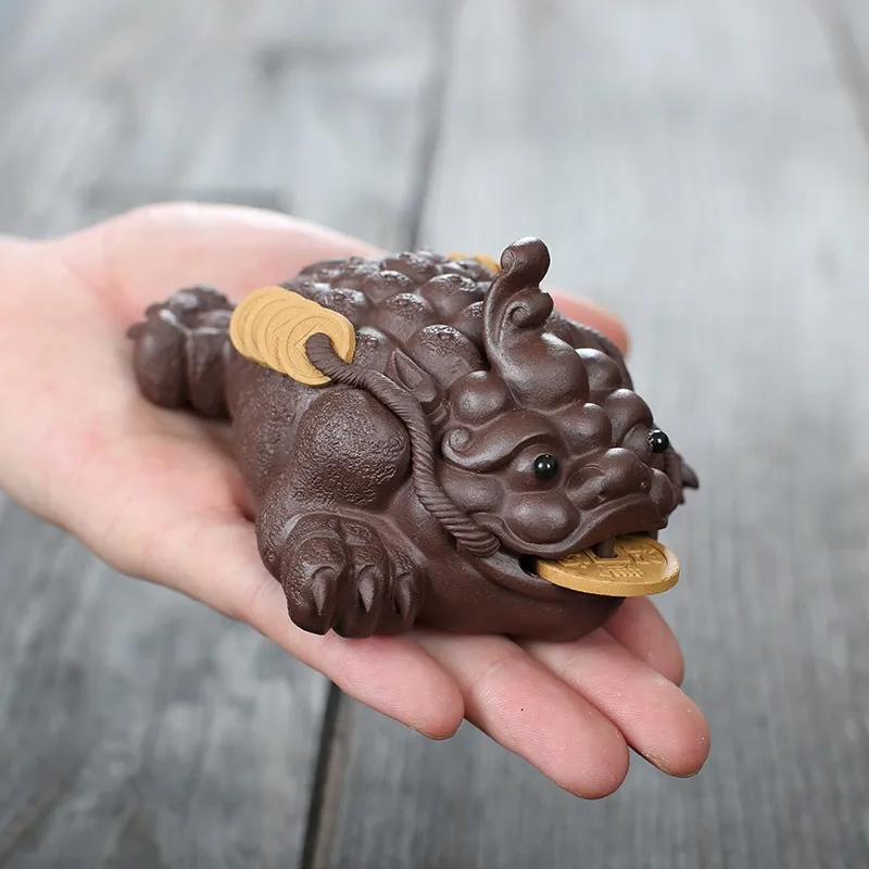 DHgate.com:Da 'an Hall can raise purple mud to make money, three-legged ...