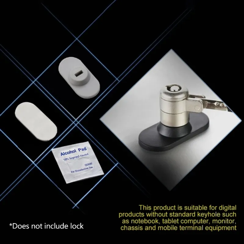 UpgradedMetal Tablet Laptop Lock Security Base Anti-Theft Holder for ...