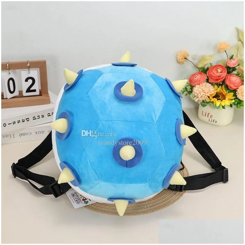 2024 Cartoon Tortoise Shell Barbour Backpack Cute Koopa Children's Doll ...