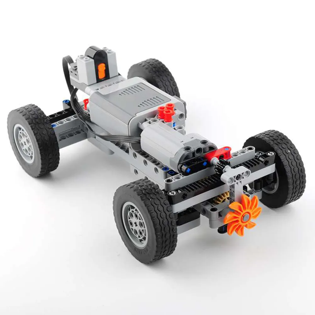 4WD Four-Wheel Drive Technical Car Chassis Bricks IR Remote Control ...