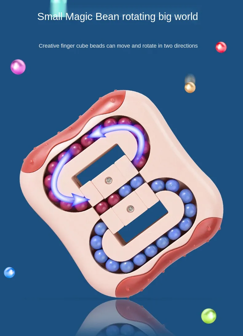 Rotating Magic Bean Fingertip Toy Puzzle for Kids and Adults ...