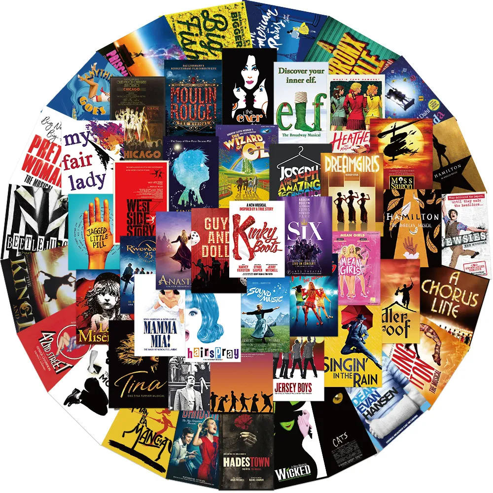 Classic Cat Musical Poster Stickers Broadway... From Ddmyday, $12.06 ...