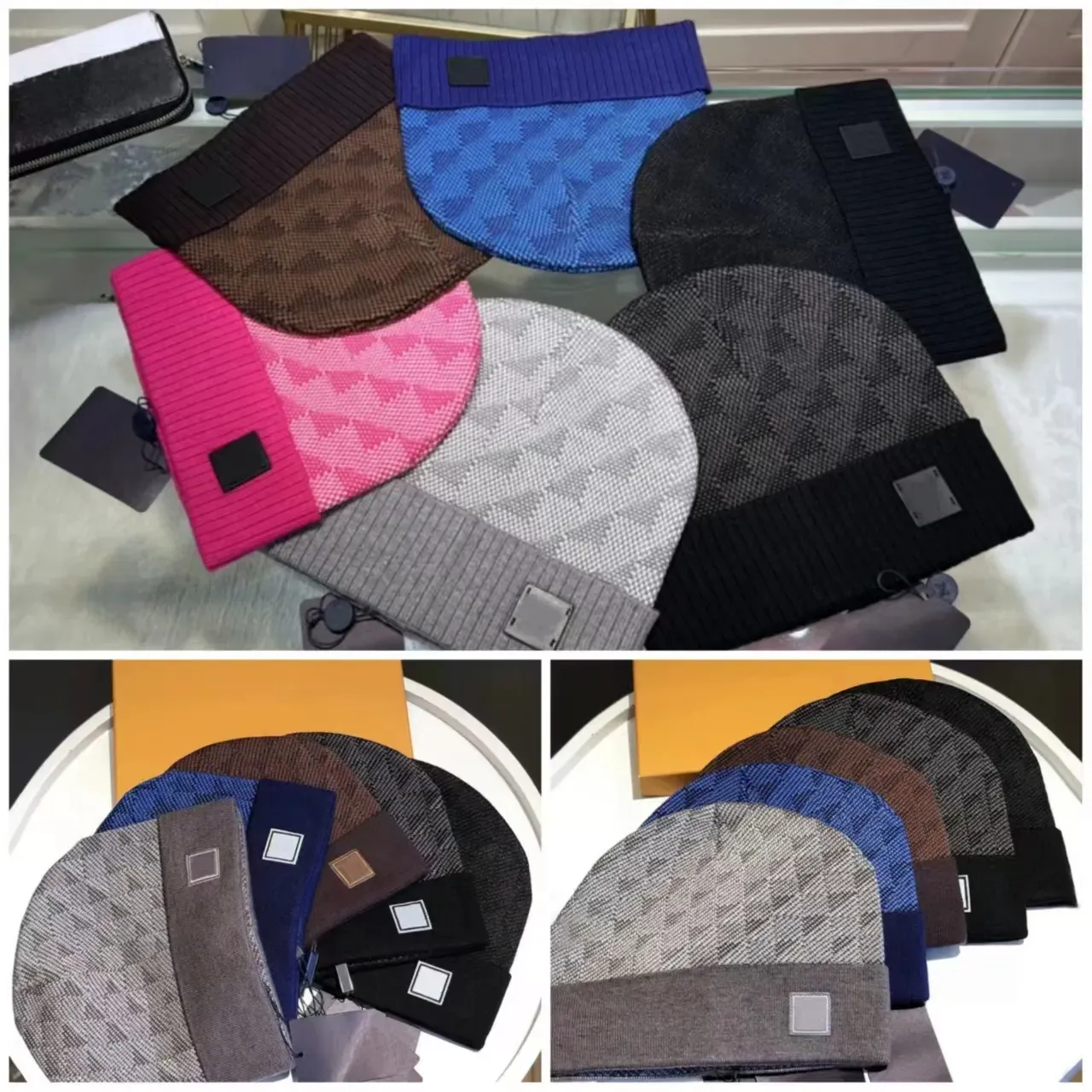 Caps Fashion Designer Beanie Mens Womens Brand Bonnet High Quality ...