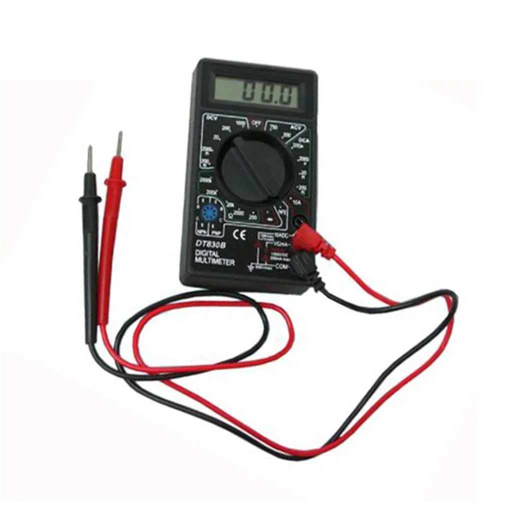 DT830B Multifunctional LCD Digital Multimeter Tester - Mini Electric ...