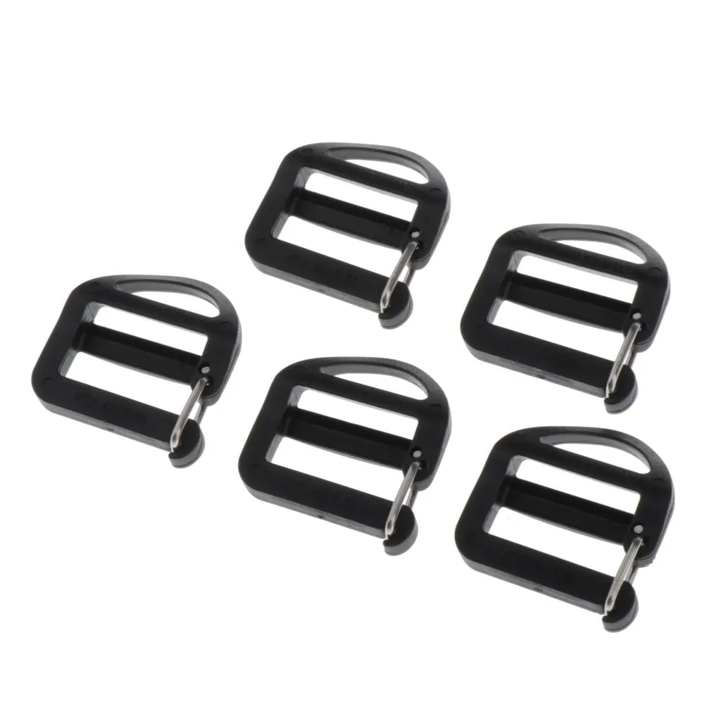 Webbing Buckle Strap Adjuster Clips for 25mm Strap Outdoor Backpack ...