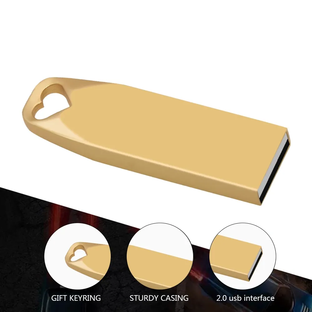DHgate.com:Metallic USB Flash Drive: Portable Storage for Photos, Files ...