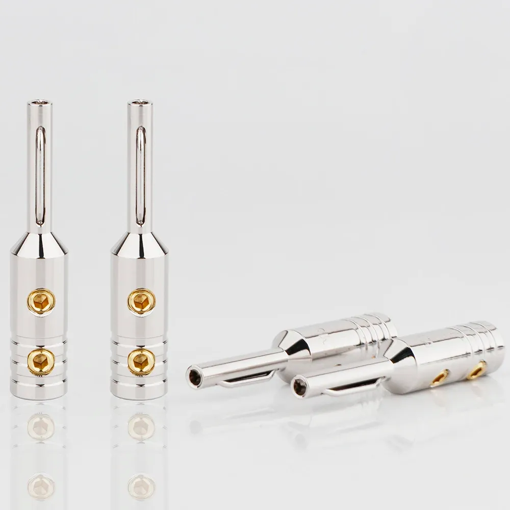 DHgate.com:Monosaudio B80 Hifi Audio Banana Plugs - Pure Copper (Silver ...