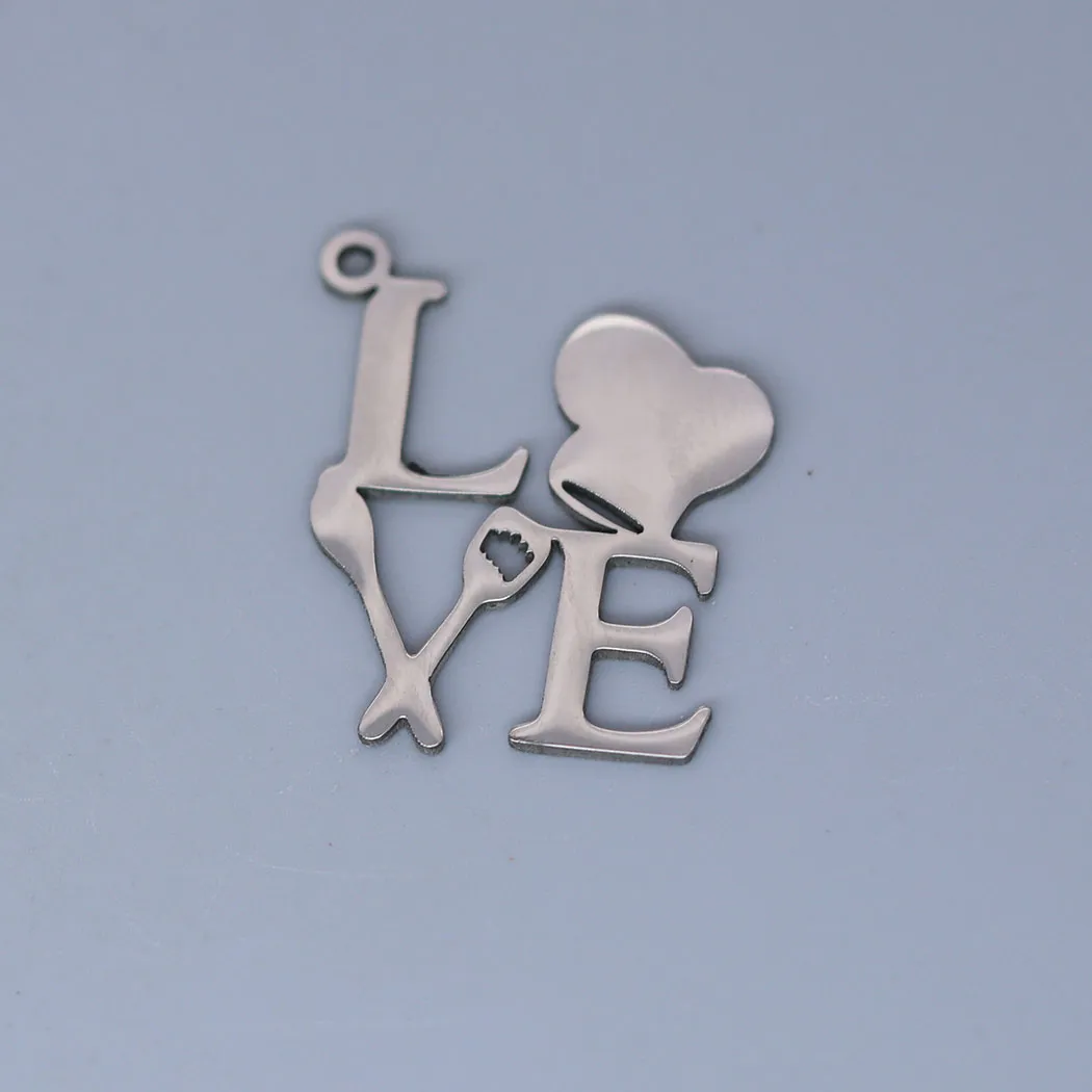 DHgate.com:3Pcs Love Chef Charms for Jewelry Making - DIY Pendant ...