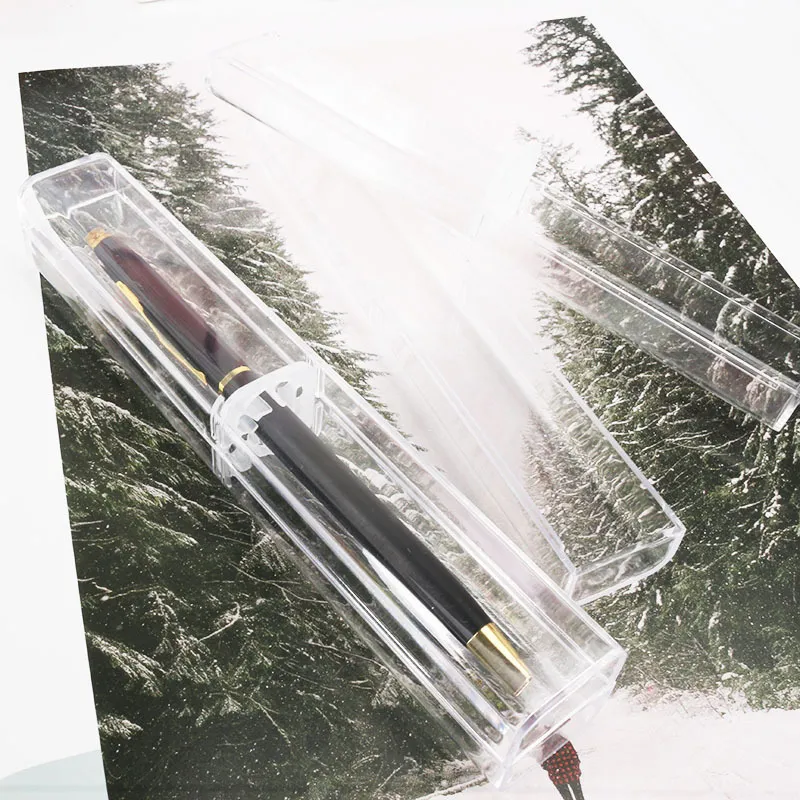 DHgate.com:Crystal Clear Plastic Pen Box: Transparent Luxury Packaging ...