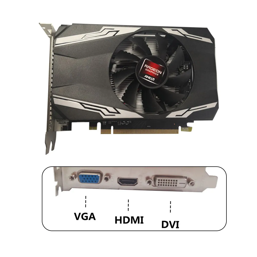 Game Video Card R7 240 4GB DDR3 128BIT Desktop Computer Graphics Card ...
