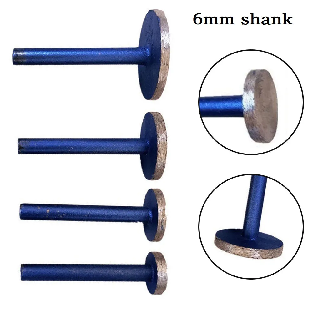 Diamond Sintered Grinding Heads Set 15/20/25/30mm Carving Polishing ...