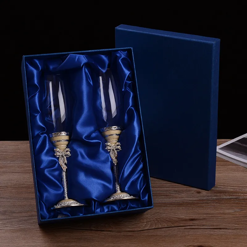 Enamel Champagne Flute - Elegant Crystal Wine Glass, European Style ...