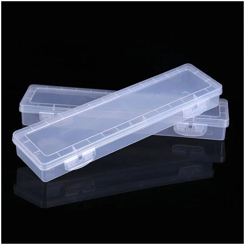 DHgate.com:Transparent Plastic Pencil Case, PP Material Gouache Case ...