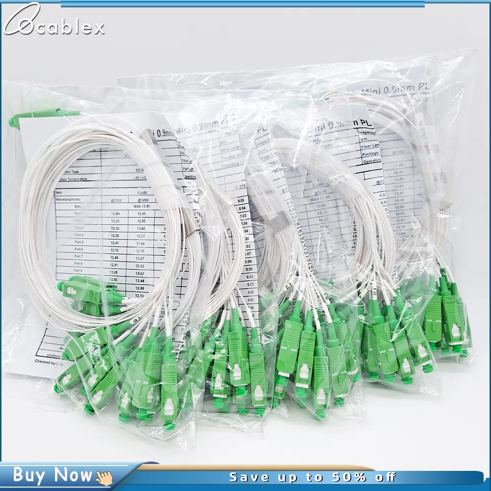 DHgate.com:High-Quality PLC Fiber Optic Splitter | 1x2, 1x4, 1x8, 1x16 ...