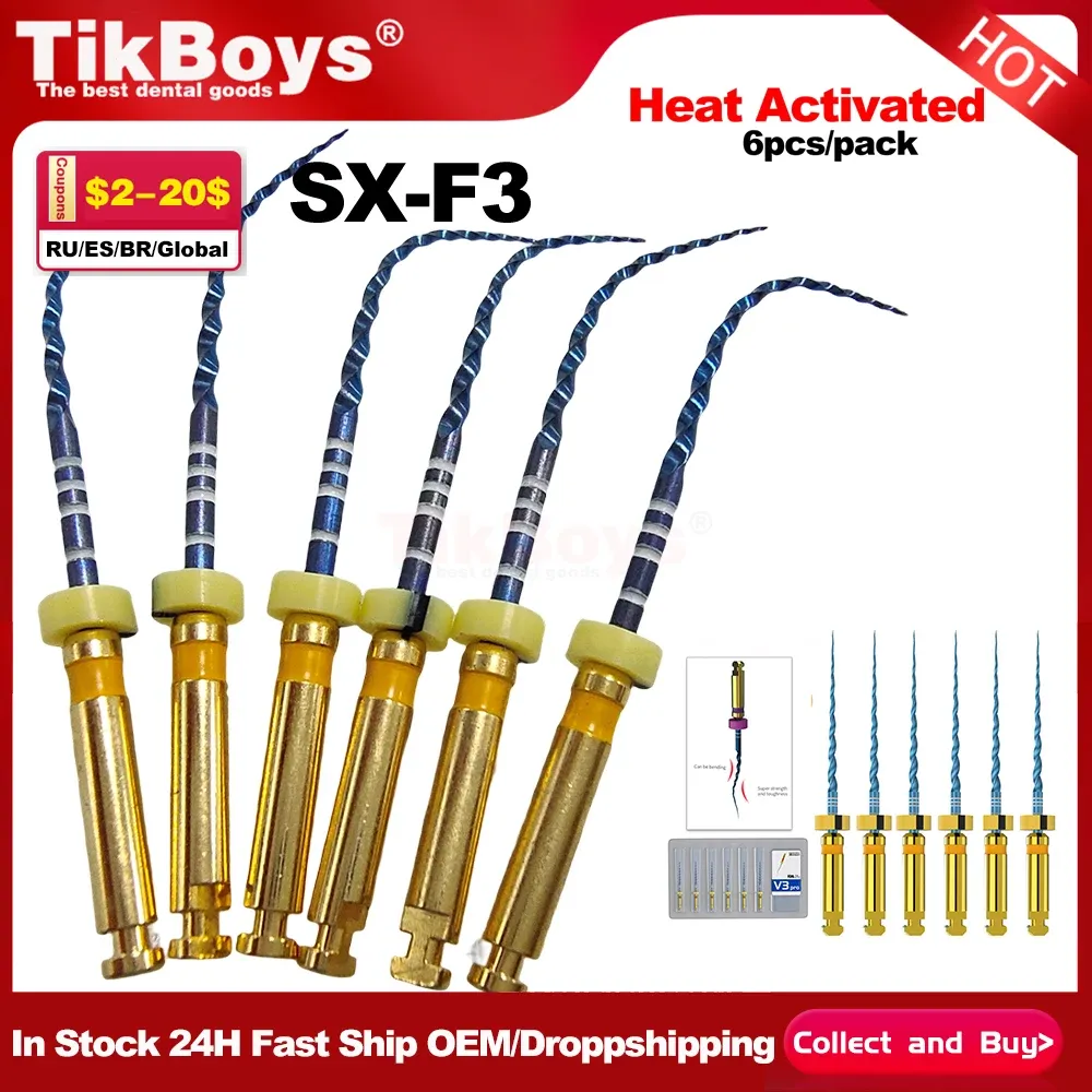 NiTi Super Rotary Heat Activated Endodontic Canal Root Files for ...