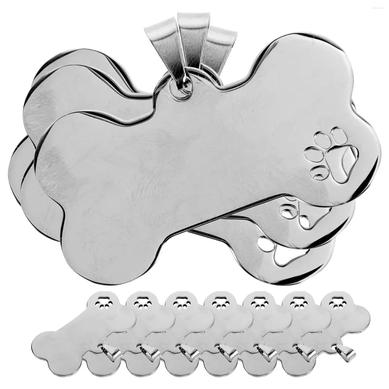 Personalized Dog Tag Charms - Set, Durable Pet Name ID Tags for Collars ...