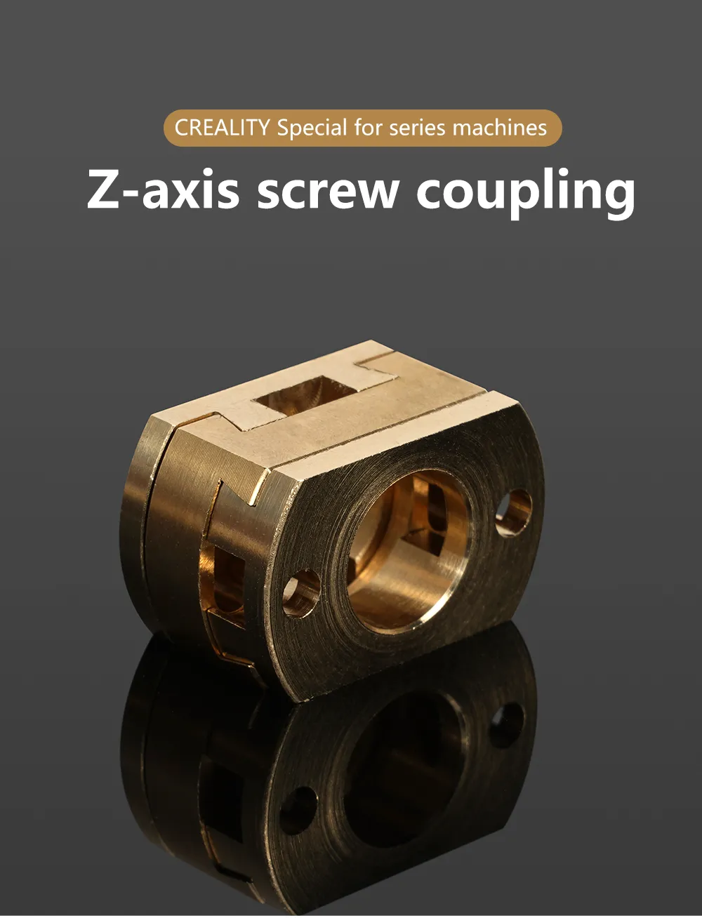 Oldham Coupling 18mm Lead Screw Coupler for Creality 3D Printers CR10 ...