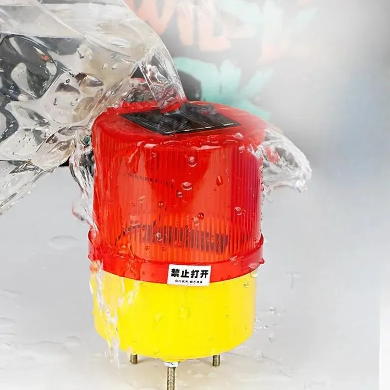 DHgate.com:2024Magnetic Solar Traffic Warning Light - Portable LED ...