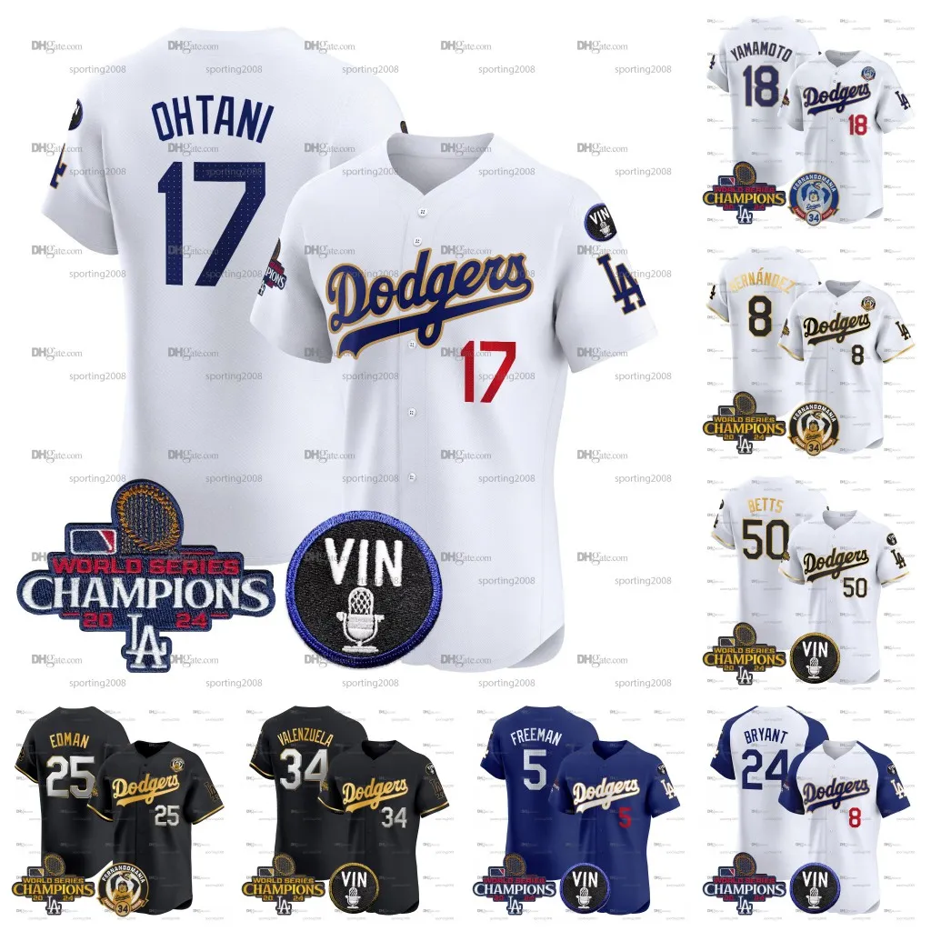 Shohei Ohtani 2024 Gold Program Champion VIN Patch Jersey Freddie ...